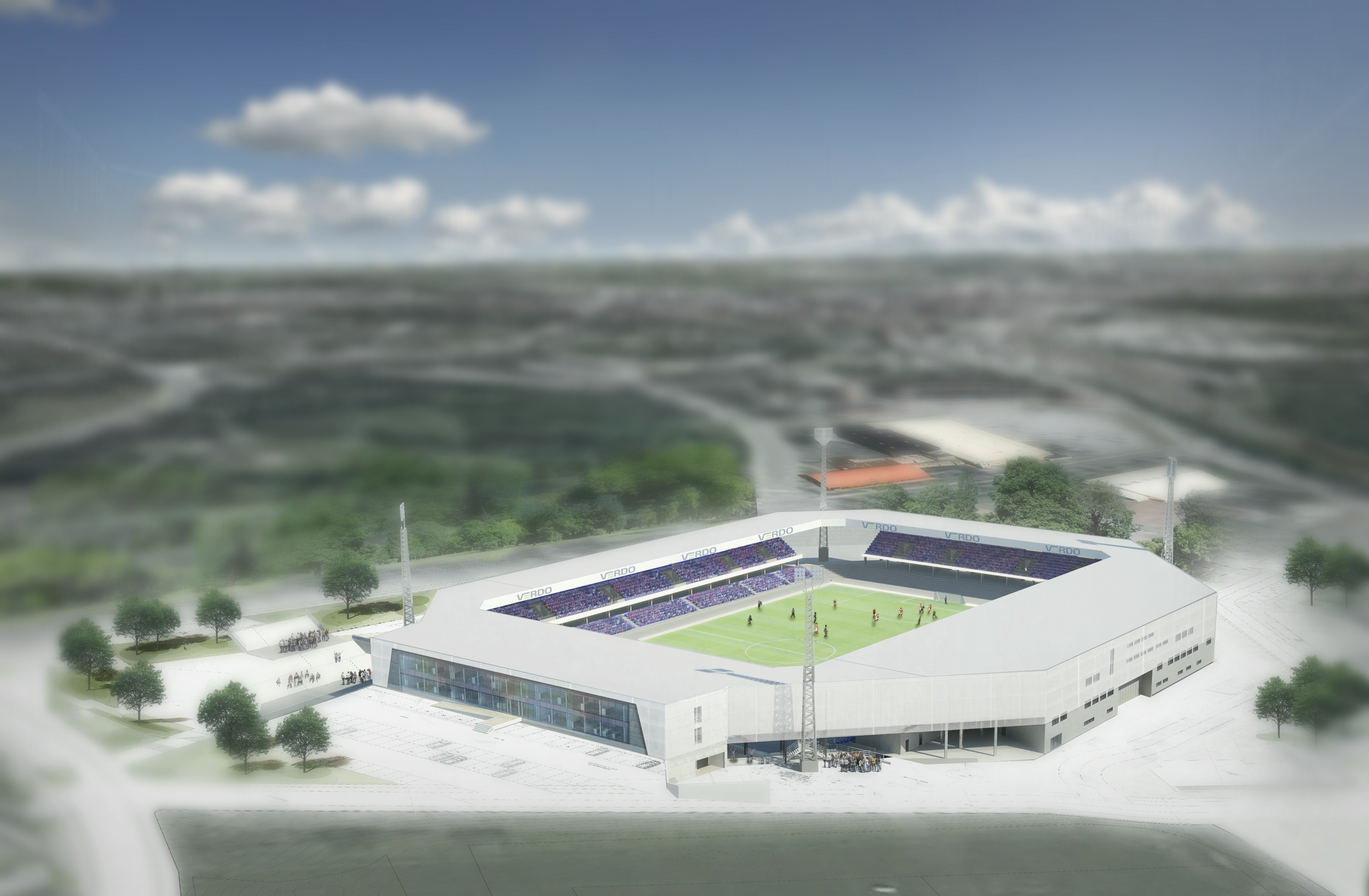 FRIIS & MOLTKE Architects - Stadium, AutoC Park Randers