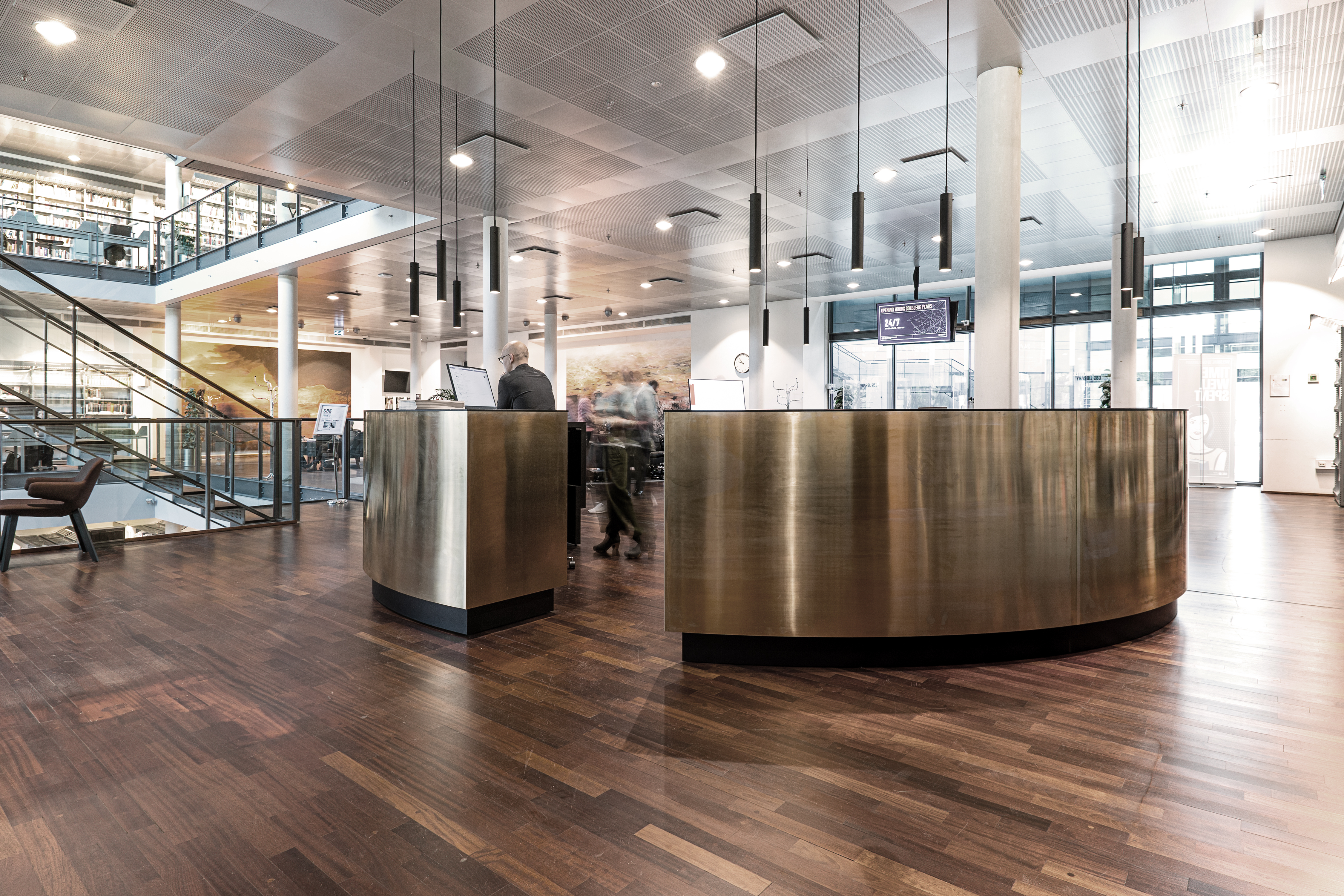 FRIIS & MOLTKE Architects - Interiør, CBS Library